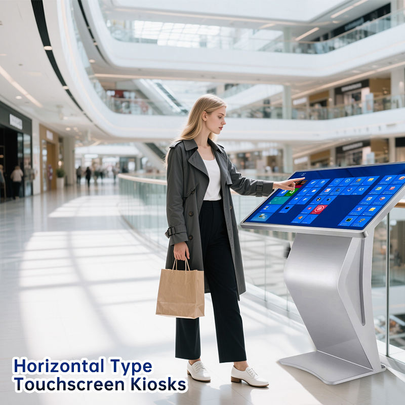 Ikinor 55inch IP65 Indoor OEM Floor Standing Interactive Touch Screen ...