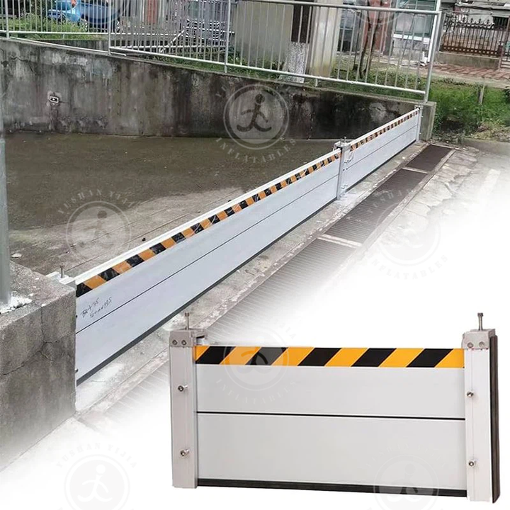 Flood Barrier Garage Dam Easy Flood Barriers Flood Door Barriers Slot ...