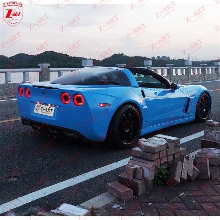 Z-ART C6 Z06 Body Kit for Corvette C6 Upgrade Body Kit for Corvette C6 ...