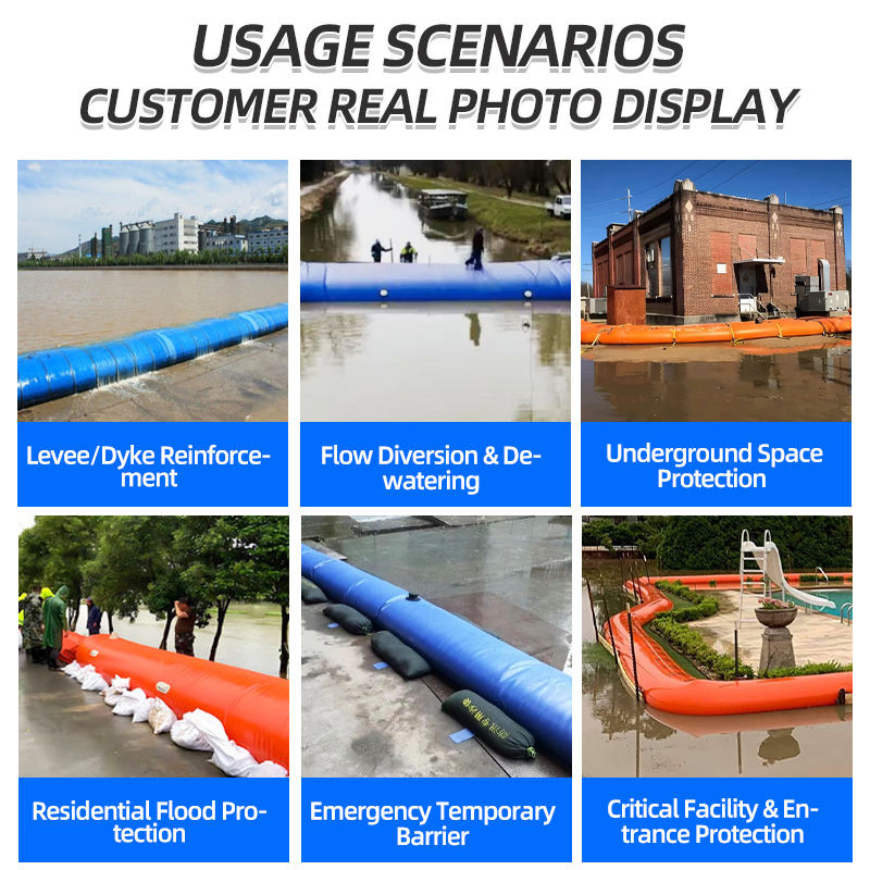 Qiniu PVC Flood Resistant Storage Tanks - Durable & Portable