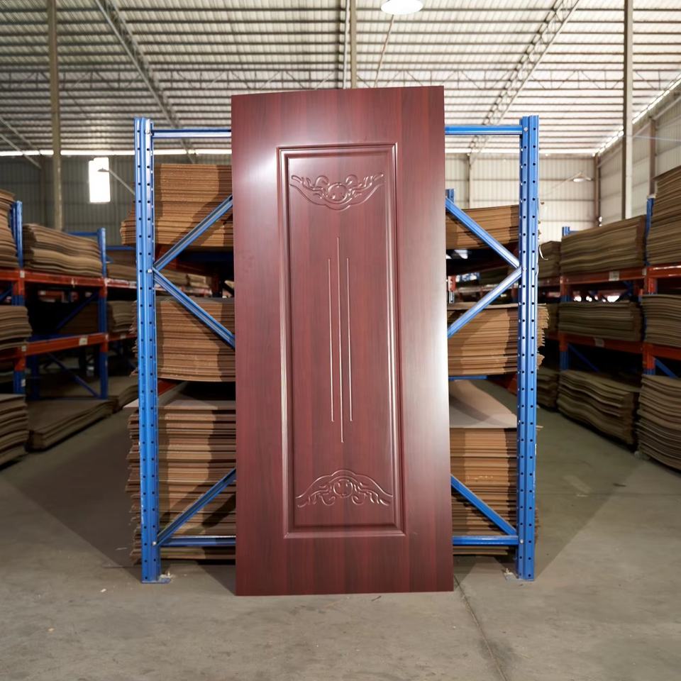 Contemporary Design Eco-friendly Melamine Surface Waterproof Door Skin ...