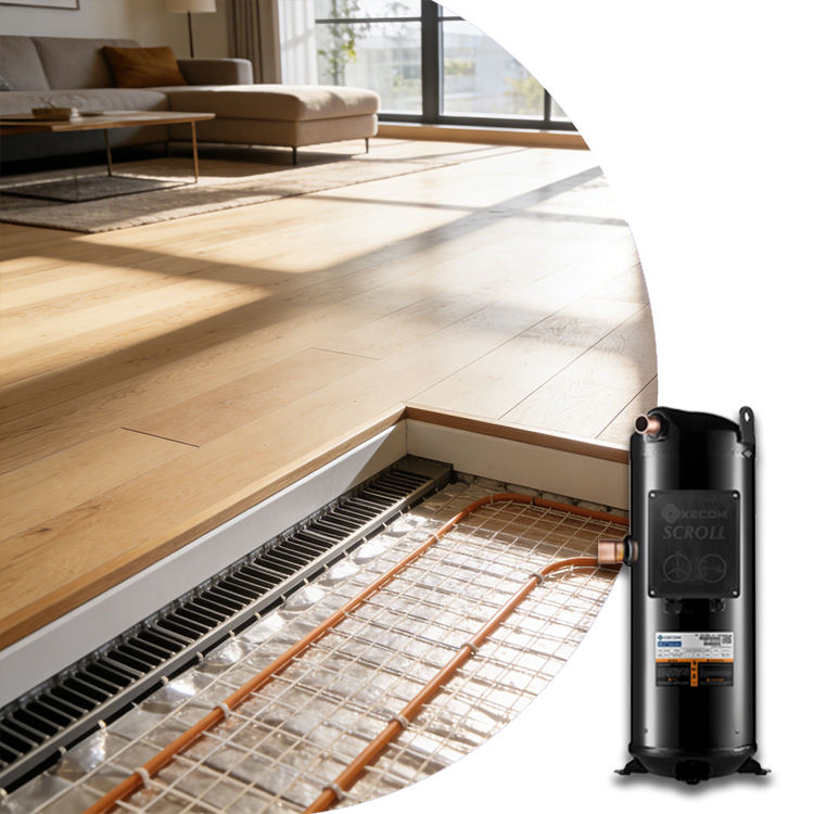 XECOM Advanced Stable Heat Pump Scroll Compressor for High Demand ...