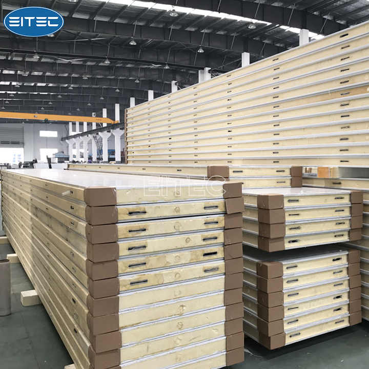 Cold Room Panel Pu Polyurethane Sandwich Panel With Cam Lock Cold ...