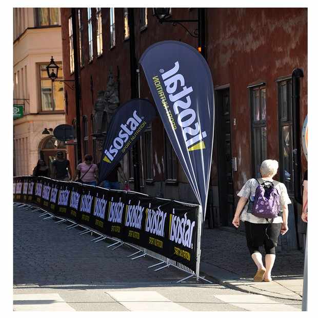 Custom Printed Double Sided Beach Flags Banner Factory Direct Outdoor ...