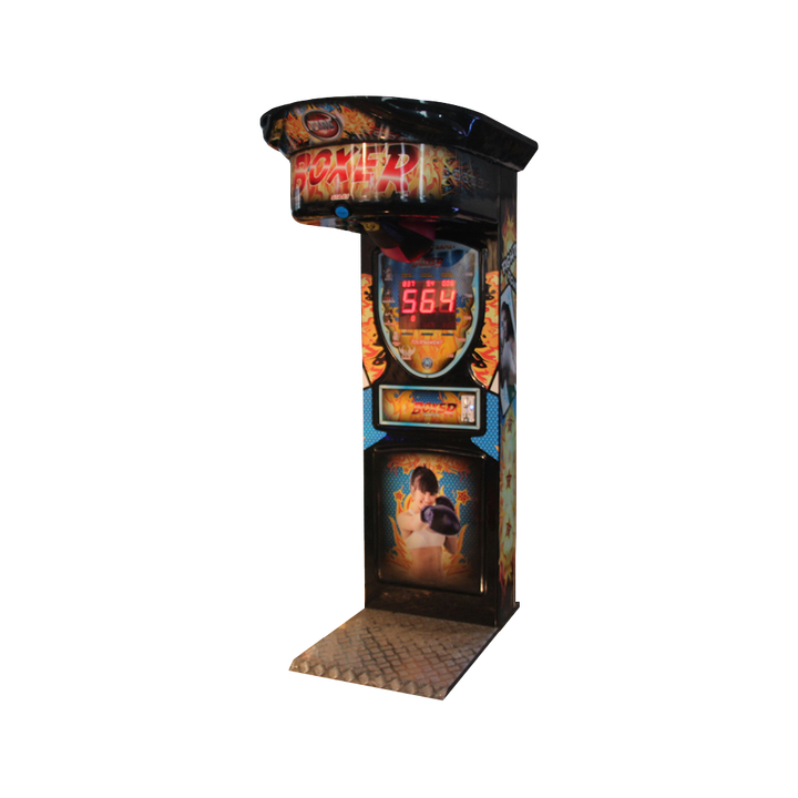 Superfun Boxer Standard Punch Machine Coin Operated Arcade Strength ...