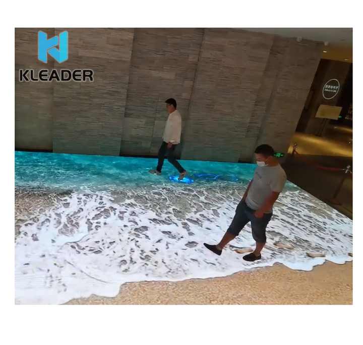 Holographic 3D Projector Interactive Beach Floor System - OEM