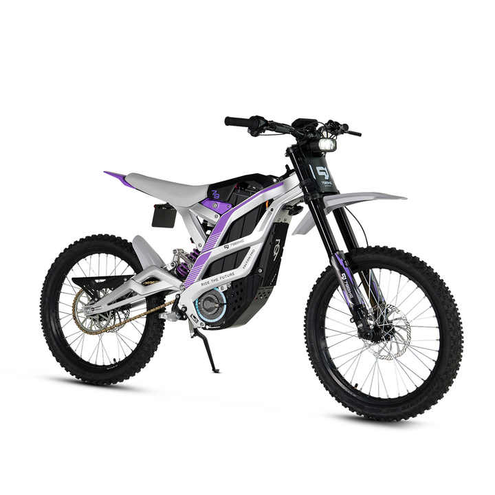 79 Electric Dirt Bike with 72v 10000w Mid Motor Mountain Bike Can Go ...