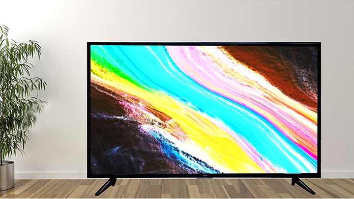 Accept Custom 43 Inch 4K UHD Images LED Smart TV 43 50 55 65 Pulgadas ...