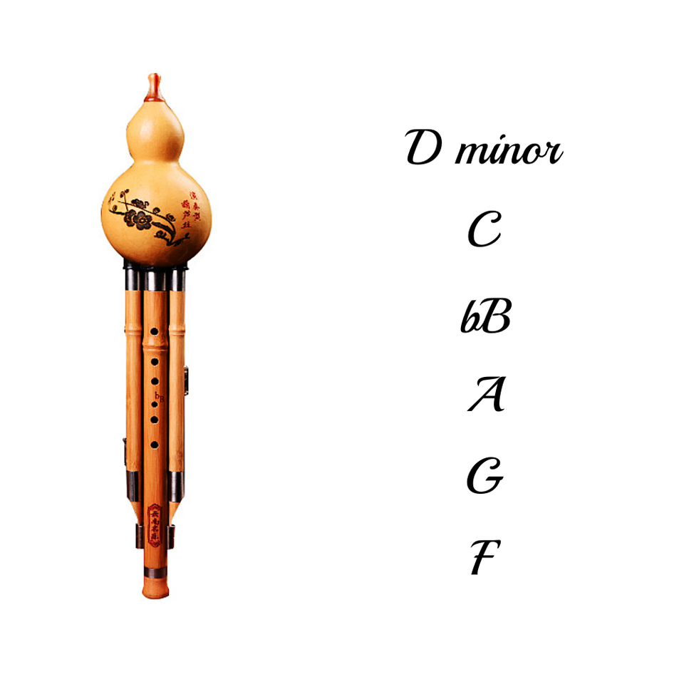 JELO MY-JSB Hulusi Chinese Musical Instruments - Cucurbit Flute