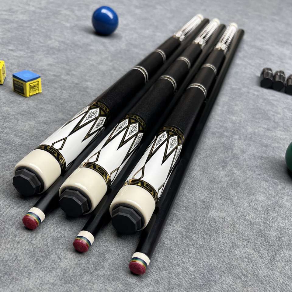 Wholesale 10mm 11.5mm 13mm Graphite Pool Cue with UV Printed Butt and ...