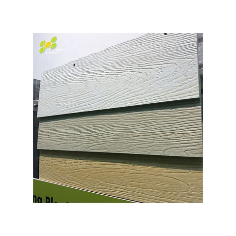 Reinforced Fiber Cement Exterior Wall Panel Cladding Weather Proof ...