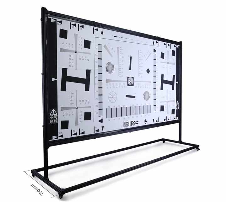 ISO12233 Video Camera Color Calibration Chart Resolution