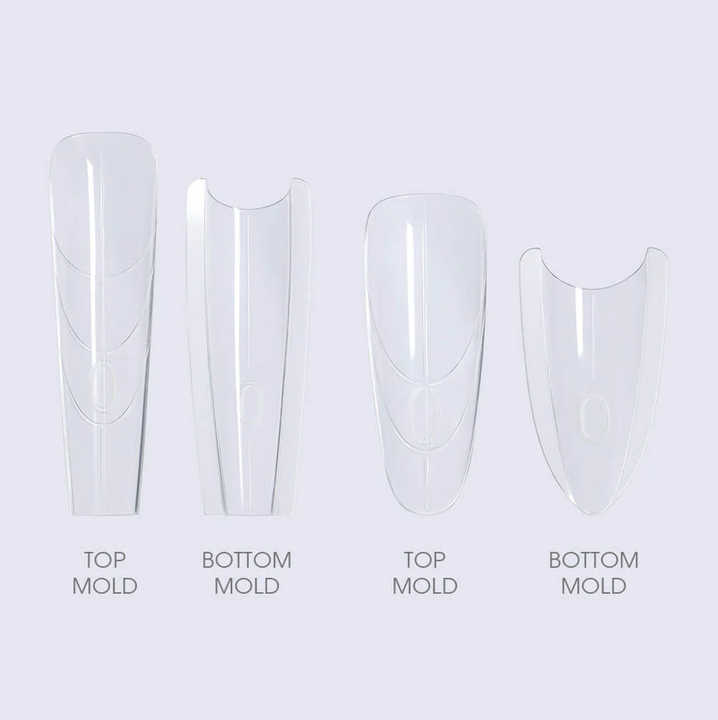 YOKEFELLOW Dual Nail Forms - Perfect for Coffin Sandwich