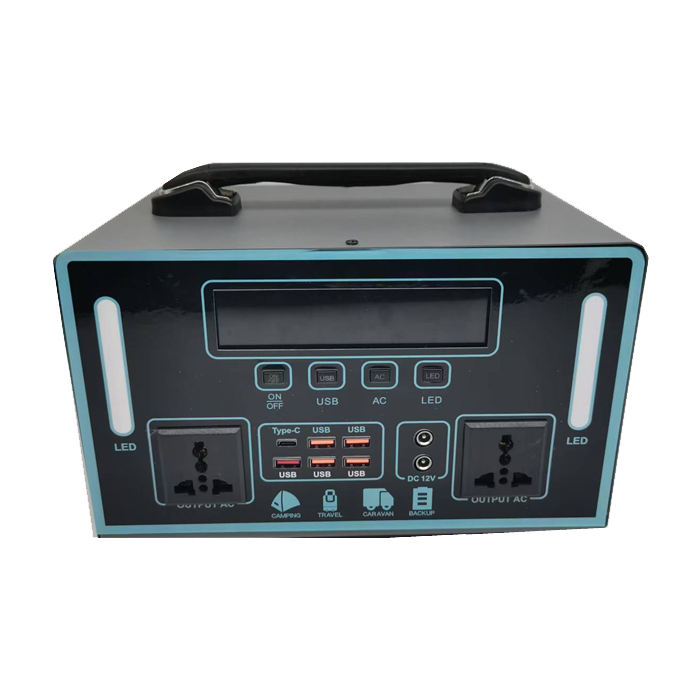 220V Portable Power Station Outdoor Large Capacity 500/1000W Watts ...