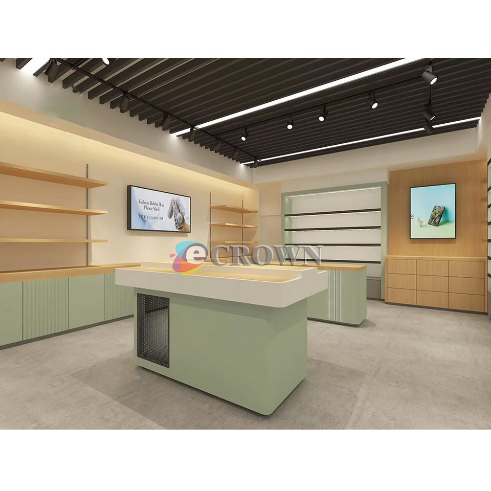 Shopping Mall Smart Retail Shop Fixture Design Accessory Turn Over ...