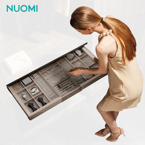 Nuomi Luxury Walk in Closet Organizer - Modular Furniture