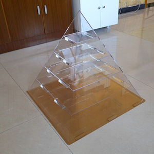 Wholesale Clear Plastic Pyramid and Fixtures for Retail Stores ...