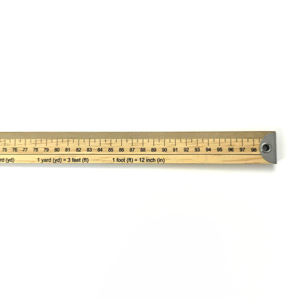 1m Sew Easy Wooden Metre Stick Patchwork Rule for Applique Sewing ...