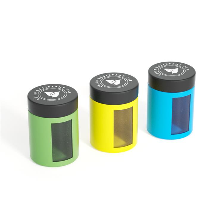 Wholesale Child Resistant Glass Jars - Secure & Customizable
