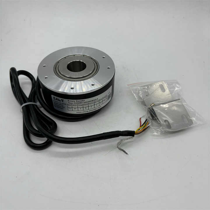 500ppr 80mm incremental rotary encoder 30mm hole hollow shaft GHH8030G ...