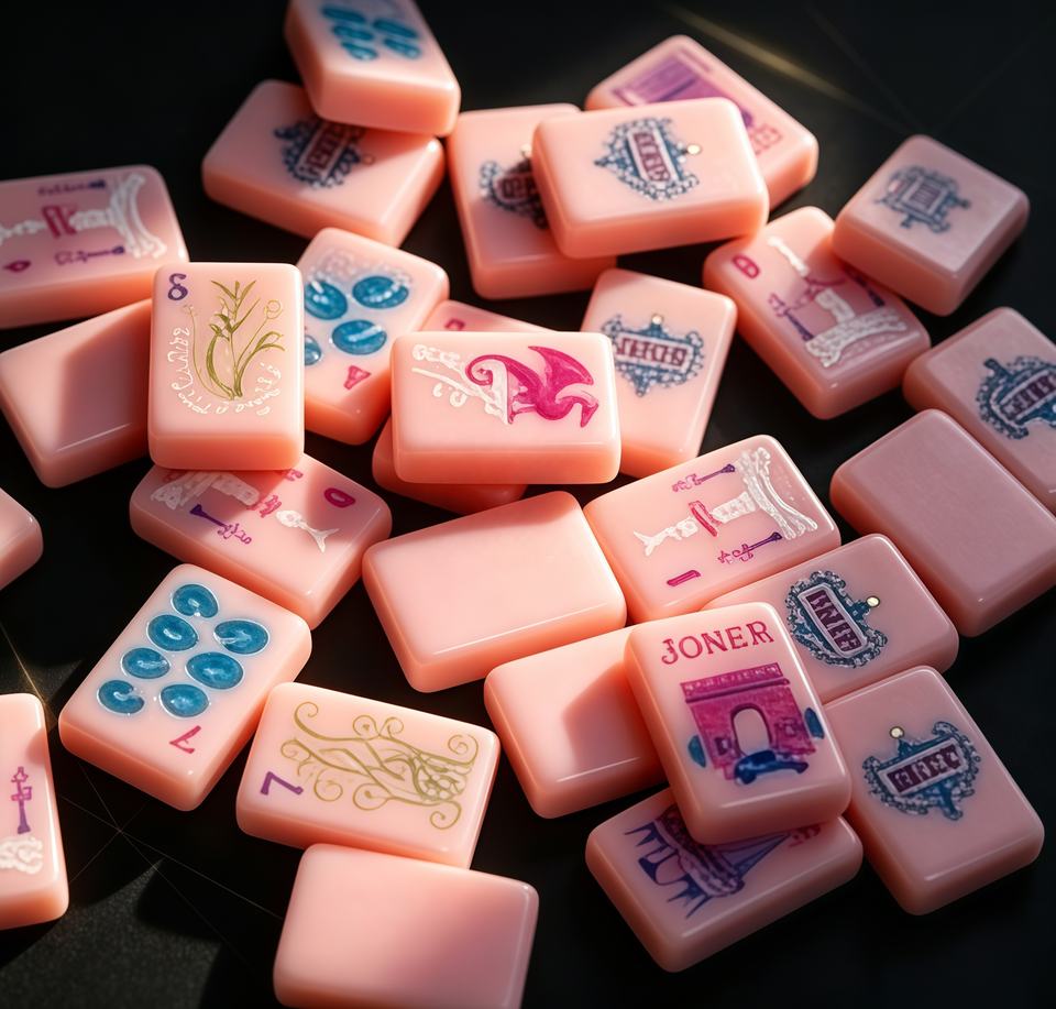 Premium Modern Luxury American Mahjong Tiles Mat Waterproof Custom ...