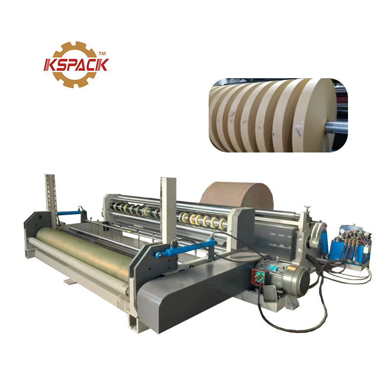 Automatic Kraft Cardboard Corrugated Laminated Paper Core Tube Making ...