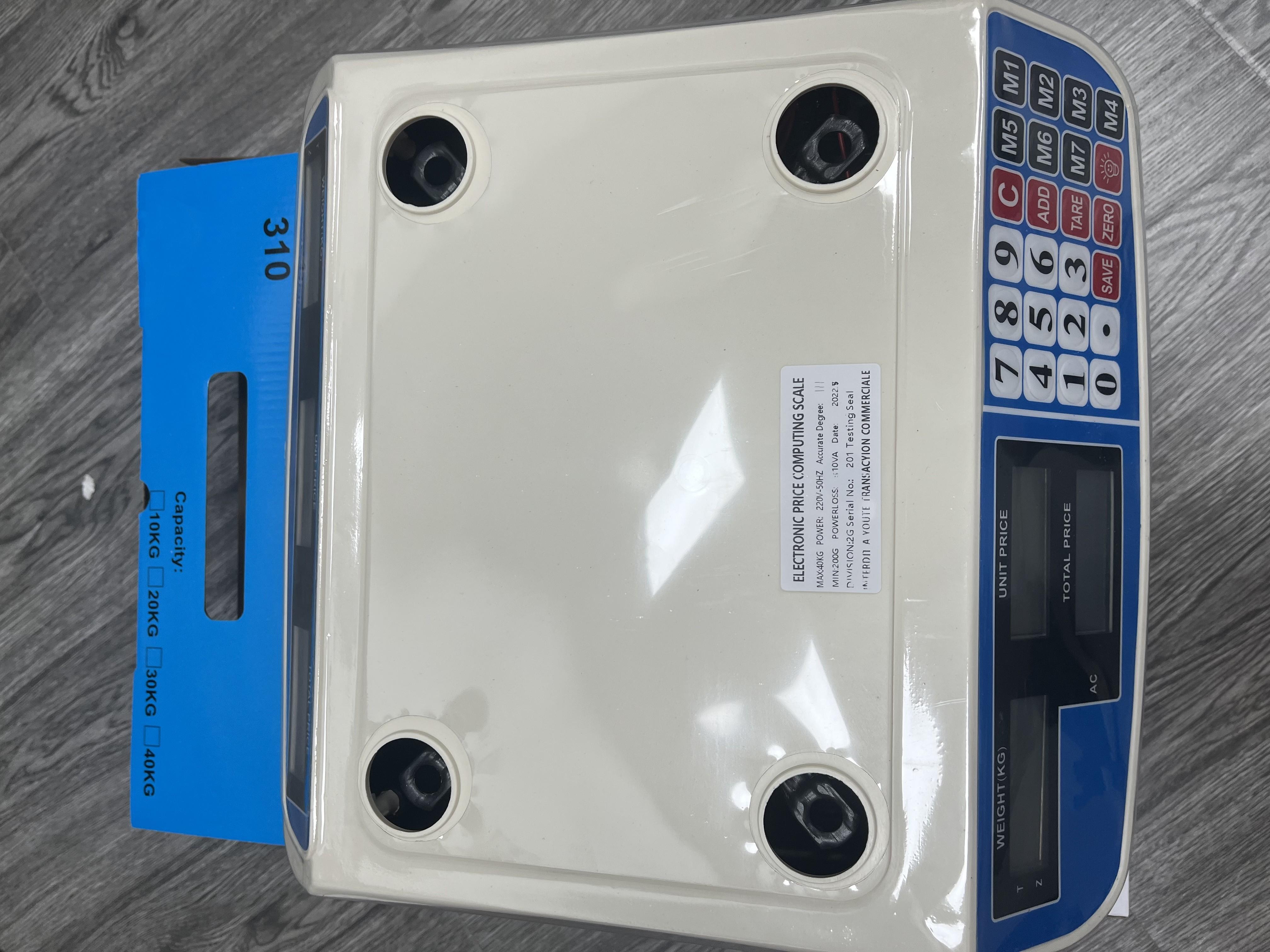 Price Calculation Scale Electronic Counting Instrument Accurate Electronic Scale 40 Kg Products