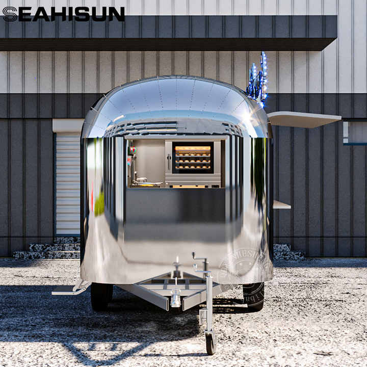 Mobile Bars for Sale - Equipped Food Trailers for Street BBQ