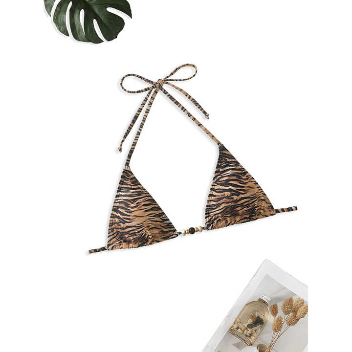 Factory Direct Swimwear Wholesale 2025 New Cheap Bikini Tiger Pattern ...