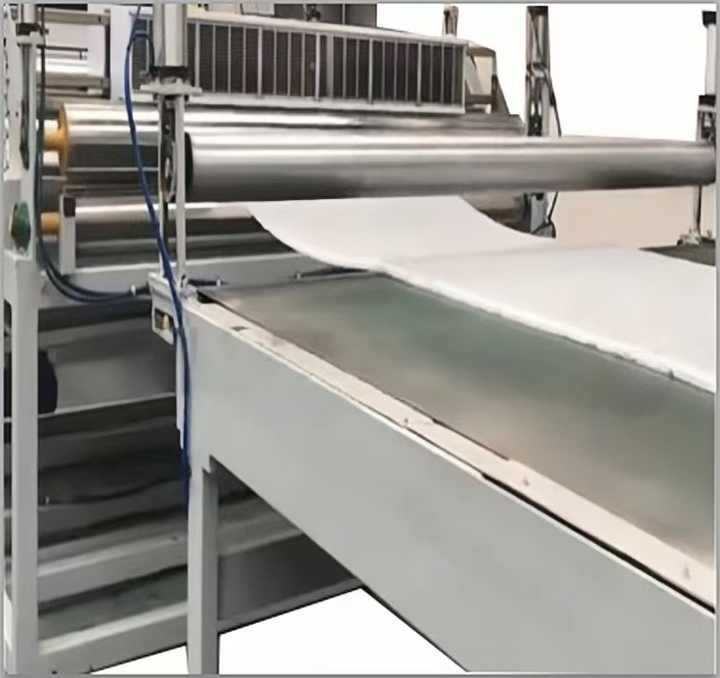4D POE Spinneret Mattress Production Line, Air Fiber Mat Making Line ...