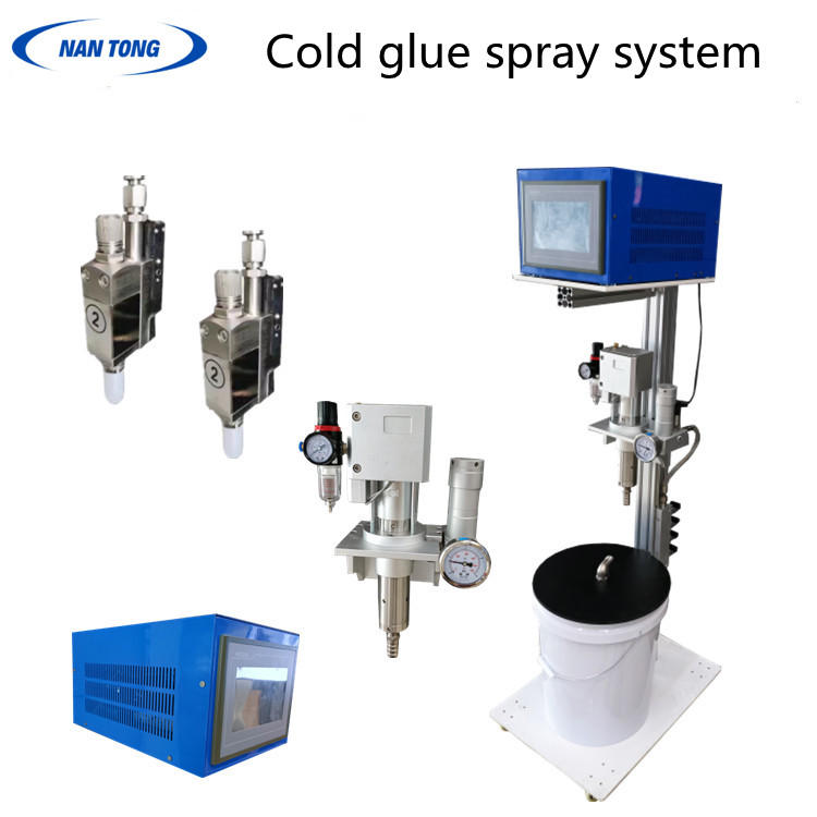 Automatic glue applicator Glue box gun system Cold glue spraying system ...