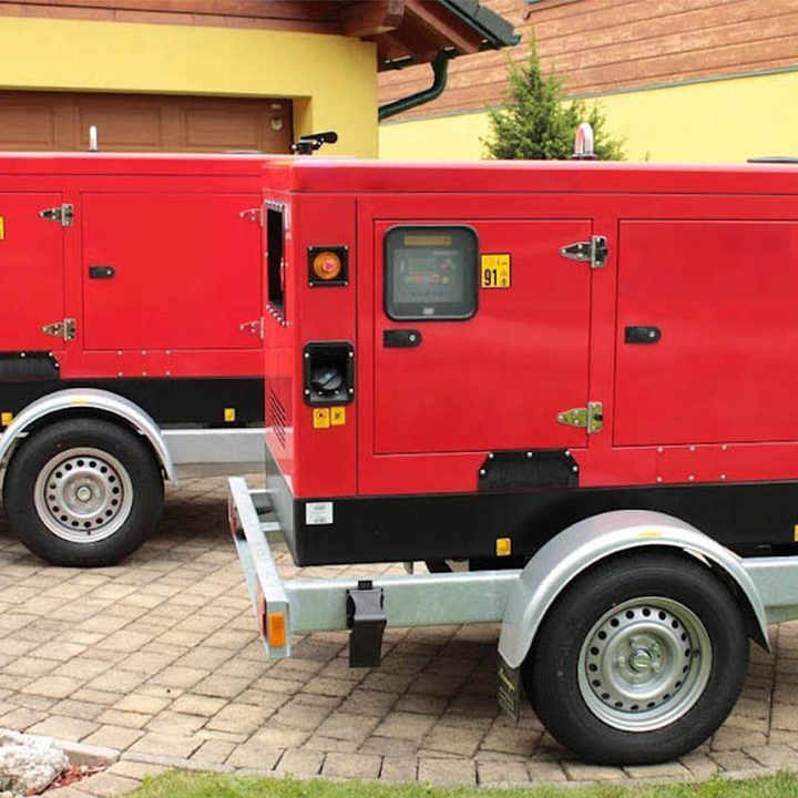 30 Kva Super Silent Generator - Mobile Diesel Power Solution