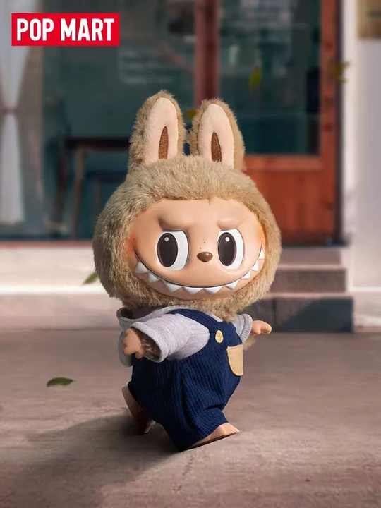 Official Authentic POPMART LABUBU Time to Chill Vinyl Plush Doll for ...