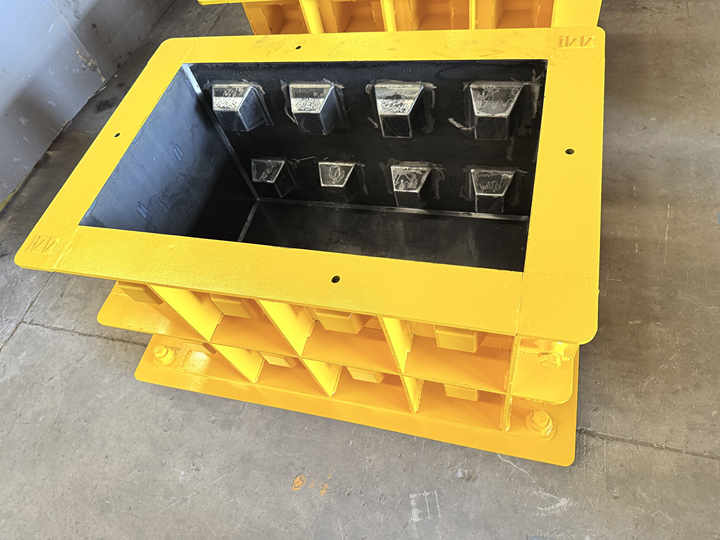 Precast Concrete Lego Block Steel Mould | High Strength Steel Formwork ...