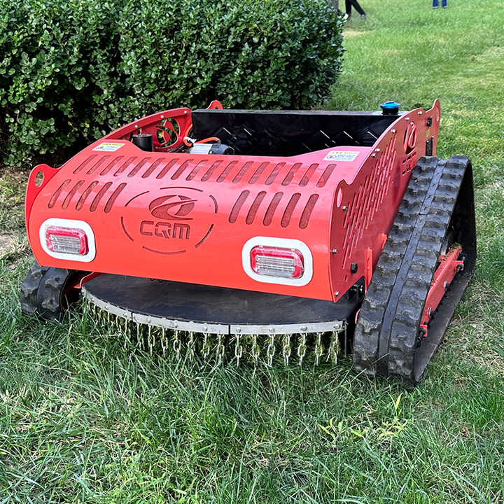 Hot Crawler Robot Gasoline Self Propelled Garden Lawn Mower