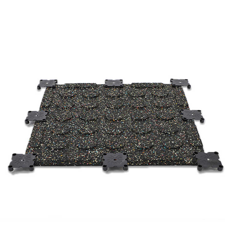 Heavy Duty Field Floor Shock Absorber - EPDM Rubber Mats