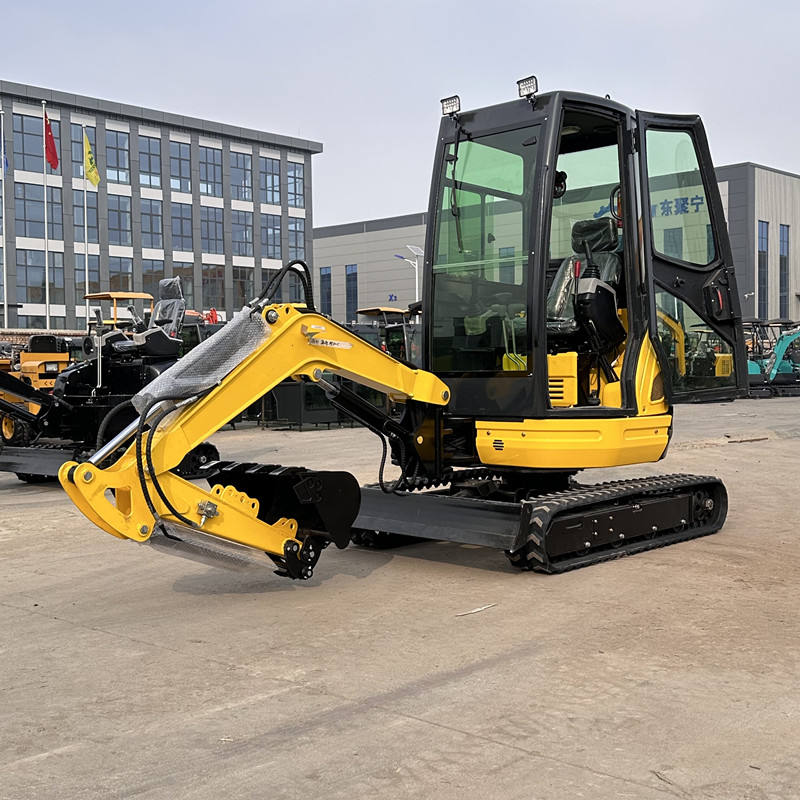 Hydraulic Construction Digger Micro Crawler Excavator Prices 0.8 Ton 1 ...