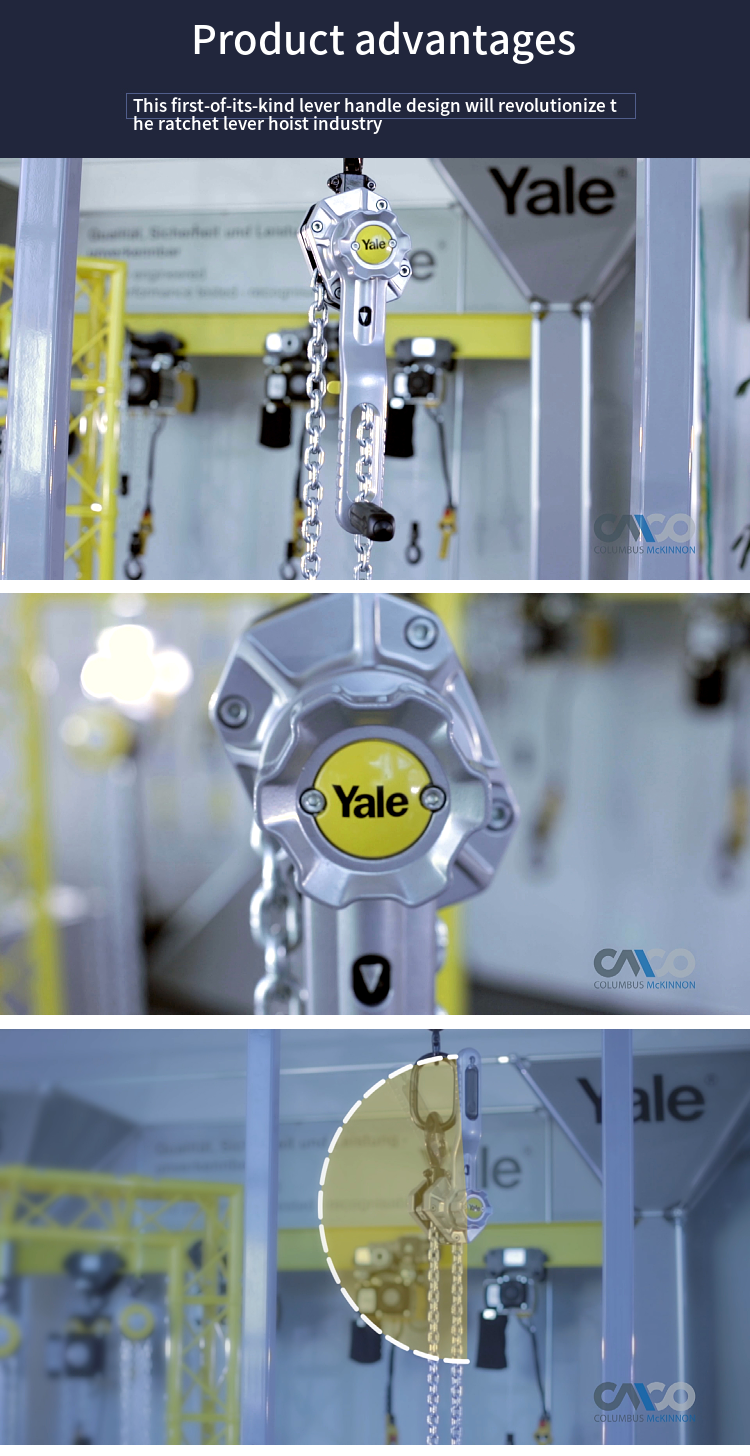 Yale Ergo 360 Ratchet Lever Hoist Manual Chain 6 Ton Key Ratchet or Trico Products from Chengdu ...