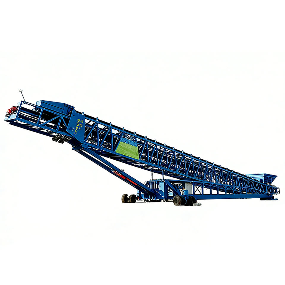 Portable Ship Loading Machine | Mobile Ship Loader Conveyor for Bulk ...