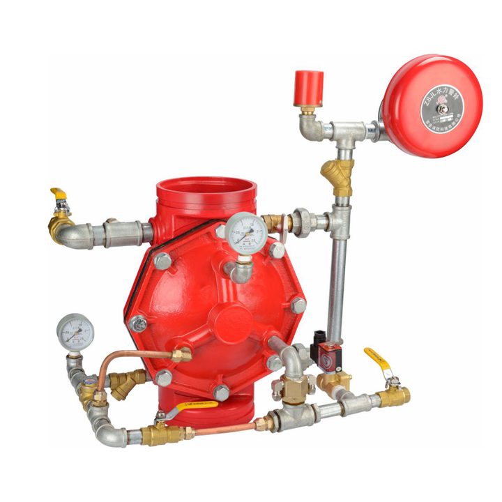 Ductile Iron Diaphragm Fire Deluge Valve with Flange Firefighting ...