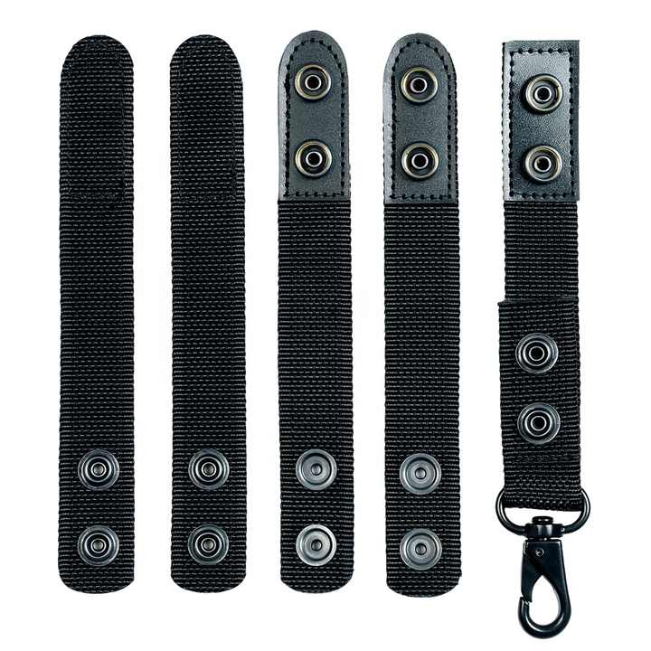 Security Duty Belt Keeper with Double Snaps and Keeper With Strong ...