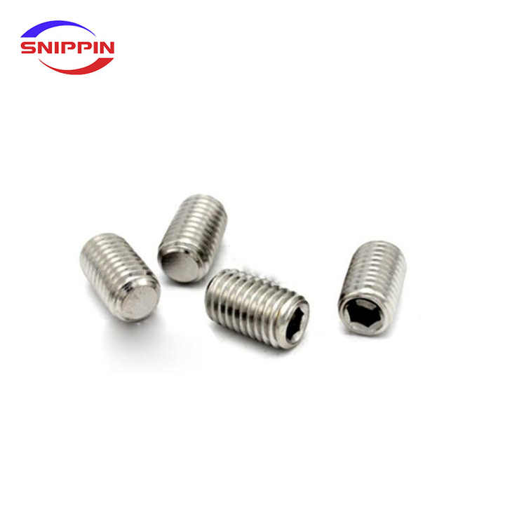 M3 to M16 Stainless Steel Hex Socket Set Screws - DIN913