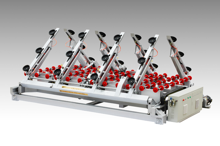 Fully Automatic PLC Glass Loading Cutting & Breaking Line with Double ...
