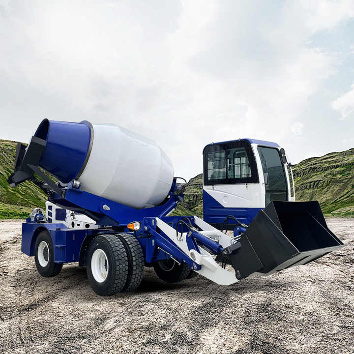 EPA Fully Automatic Self Loading Cement Concrete Mixer Truck Mixer Good ...