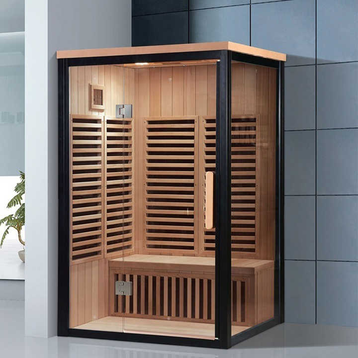 Modern Luxury outside Spa Sauna for 4 New Design Hemlock Steam Wet ...