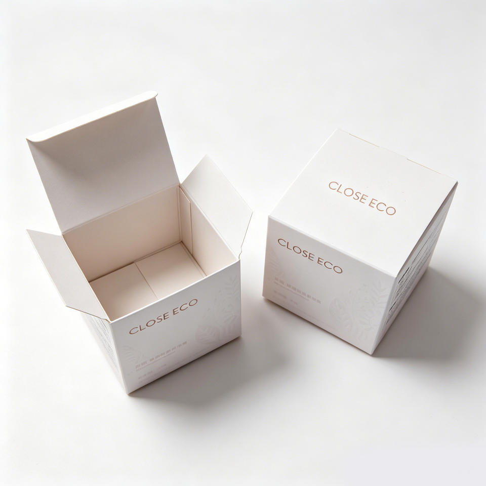Factory Price White Paper Box Embossing UV Coating Luxury Packaging for ...
