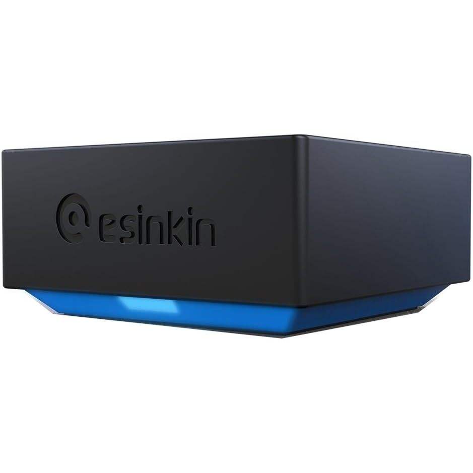 Esinkin Smart Bluetooth Audio Adapter Works on Smartphones & Tablets for Music Streaming & Sound ...