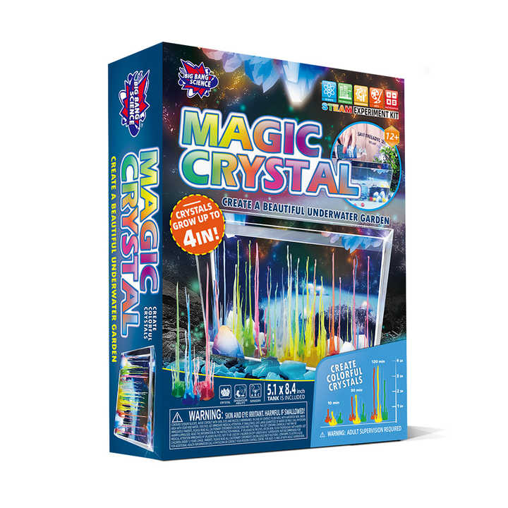 Discovery Kids Crystal Aquarium Includes Growing Magic Rocks Aquarium ...