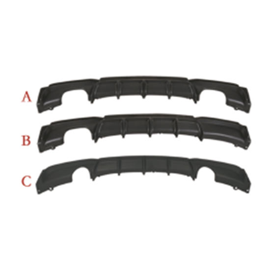 Car BodyKit Rear Bumper Rear Diffuser for BMW 3Series F30 F35 2013-2018 ...