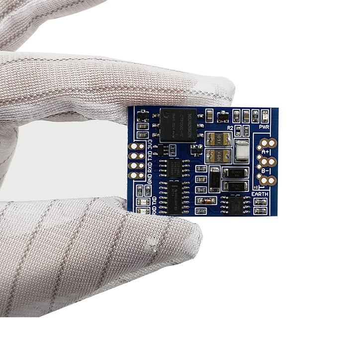 Convertidor Meskernel Serial TTL a RS485 para sensor de distancia láser ...